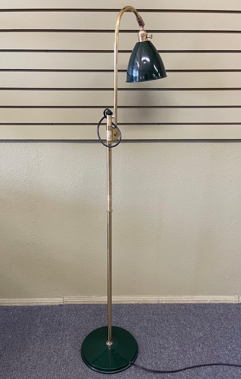 Industrial Architectural Floor Lamp by Louis Baldinger For Sale at ...