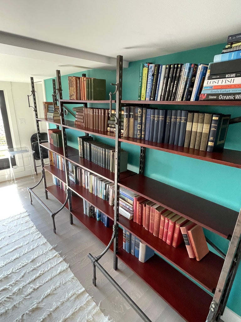 Industrial Book Shelf For Sale at 1stDibs