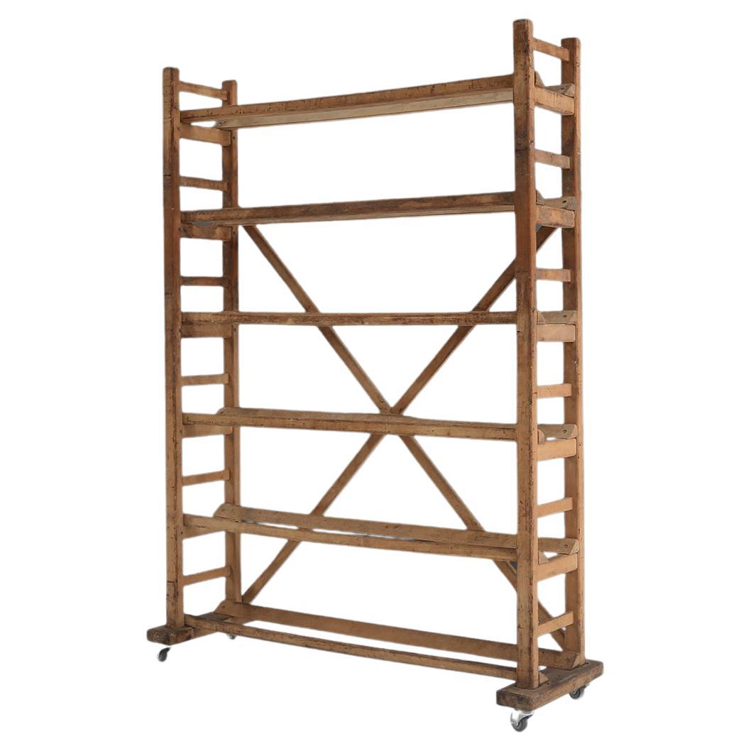 Rolling Bread Rack from a Bakery, circa 1900 at 1stDibs
