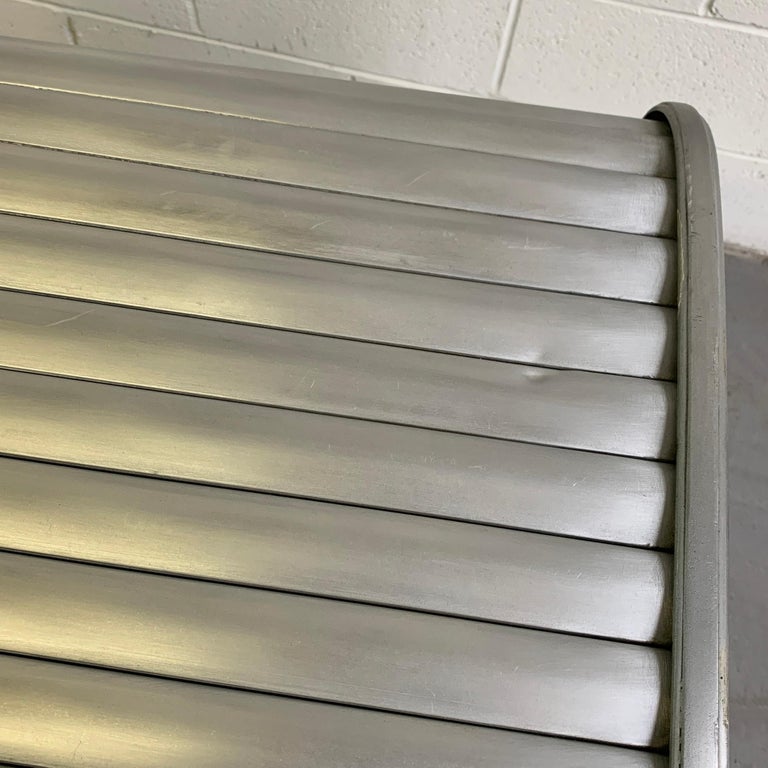 Industrial Brushed Steel X-Ray File Cabinet For Sale at 1stDibs