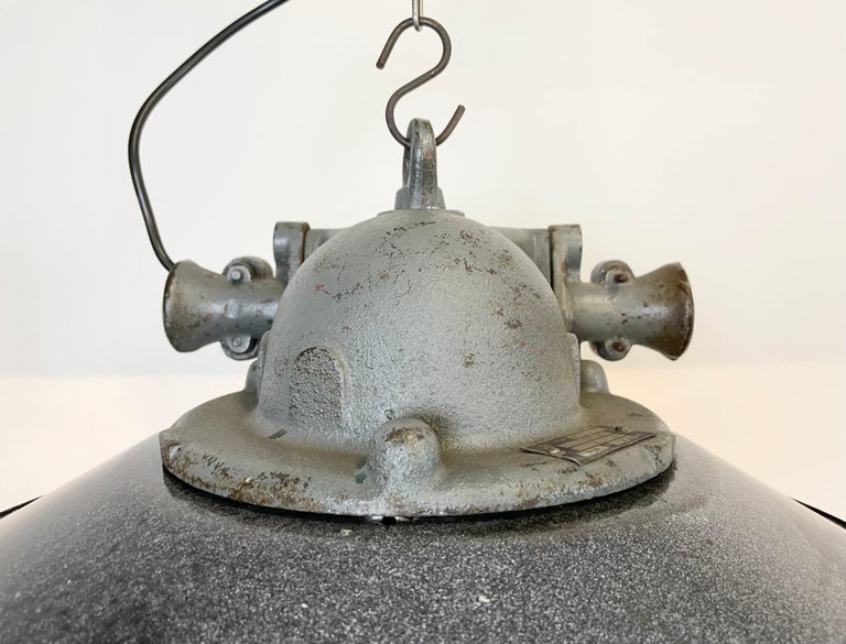 Industrial Cast Iron Explosion Proof Lamp, 1960s at 1stDibs