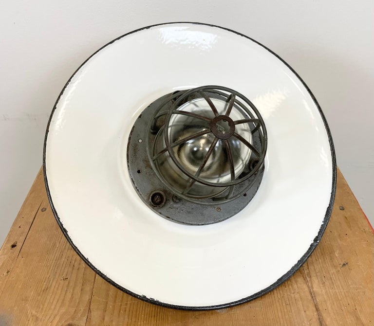 Industrial Cast Iron Explosion Proof Lamp, 1960s at 1stDibs