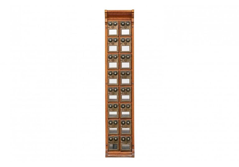 Industrial Era Post Office Box Tower For Sale at 1stDibs
