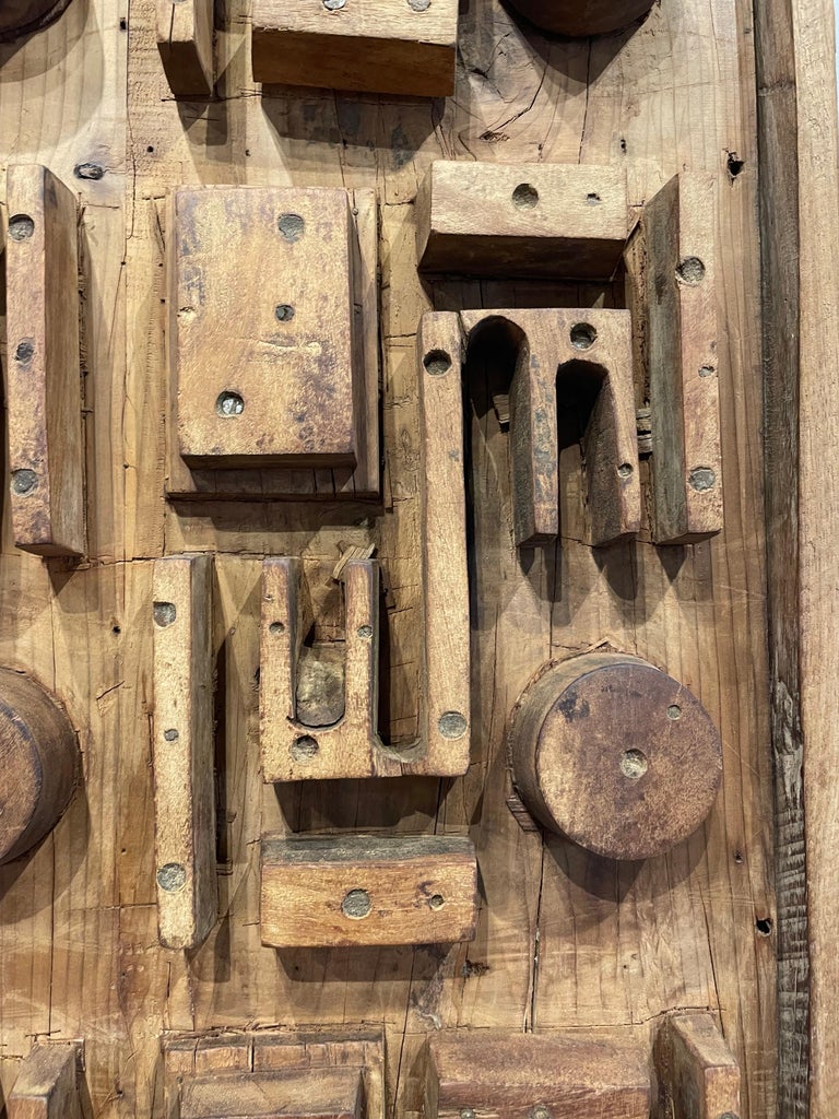 Industrial Factory Mold Wall Art in the Style of Nevelson For Sale at ...