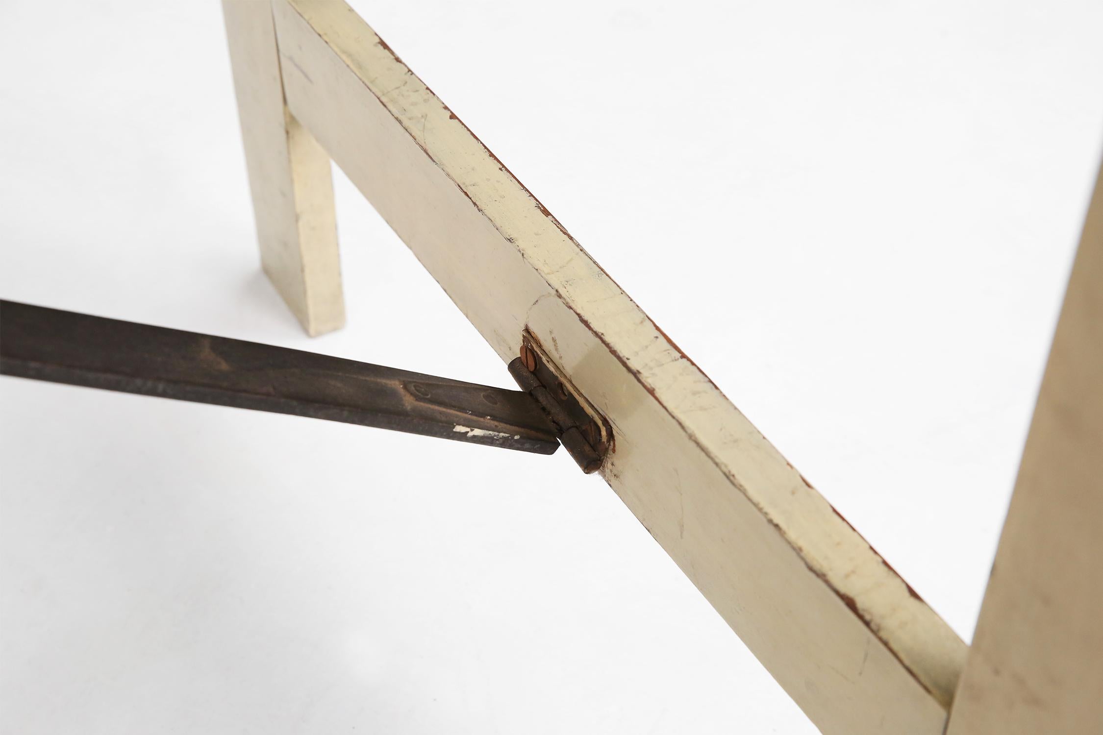 Industrial folding table 1920 For Sale at 1stDibs