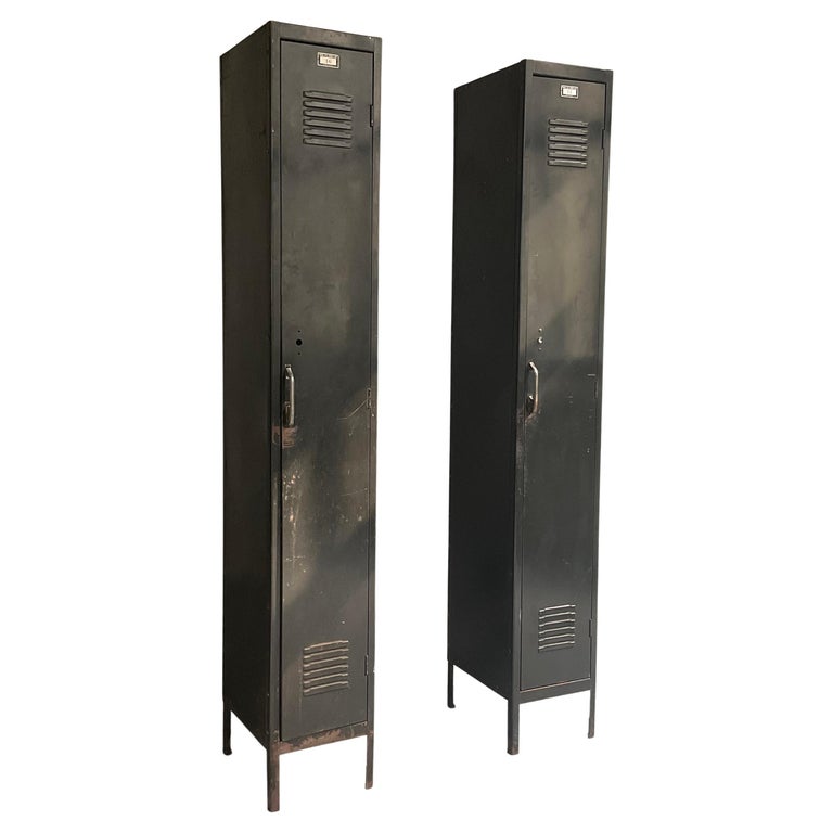 Industrial Green Metal Gymnasium Lockers at 1stDibs | green lockers ...