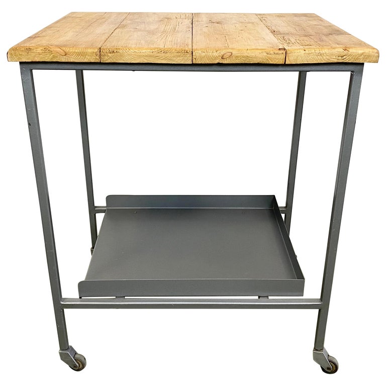 Industrial Grey Trolley, 1960s For Sale at 1stDibs