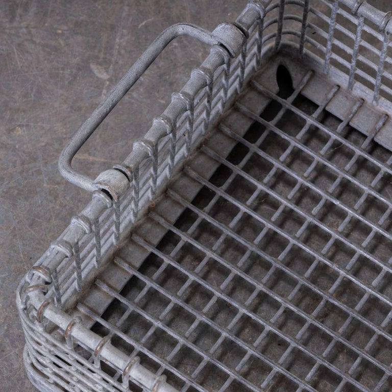 Industrial Heavy Weight Washing Wire Trays For Sale at 1stDibs