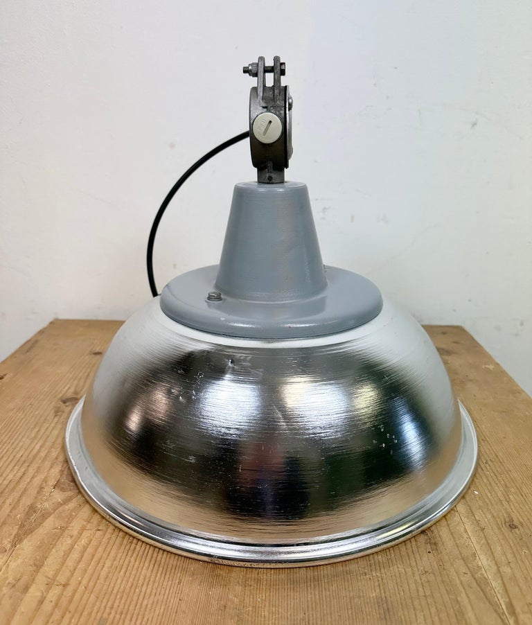 Industrial Italian Aluminium Pendant Lamp from Fael Luce, 1970s For ...