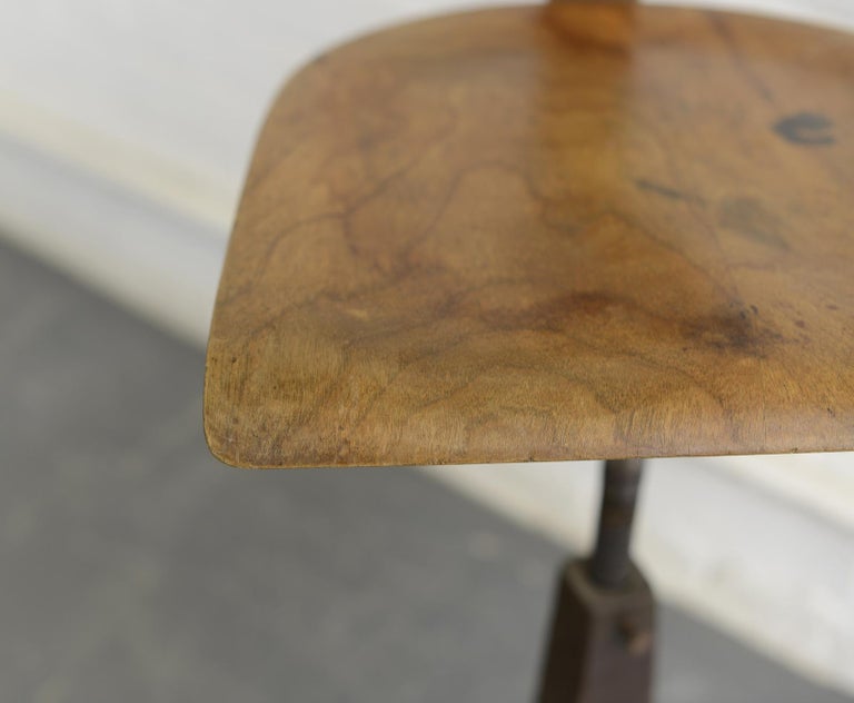 Industrial Machinists Chair by Singer, circa 1930s at 1stDibs | singer ...