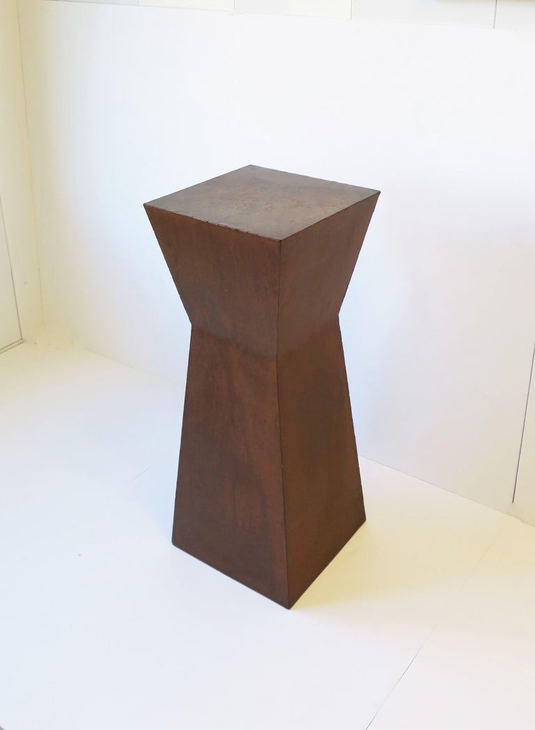 Industrial Metal Column Pedestal Pillar Stand at 1stDibs