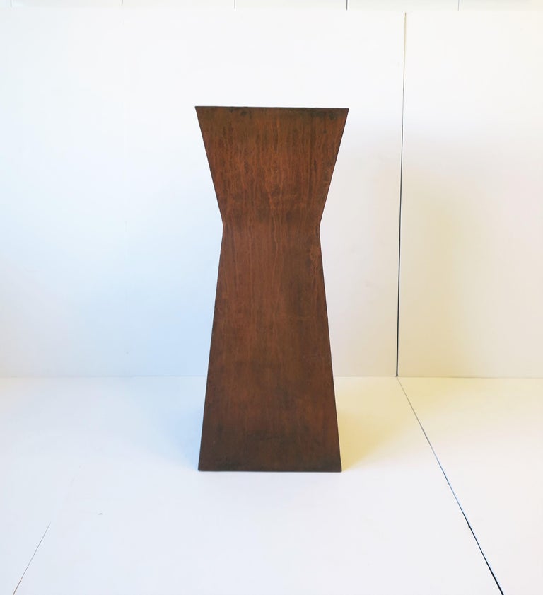 Industrial Metal Column Pedestal Pillar Stand at 1stDibs