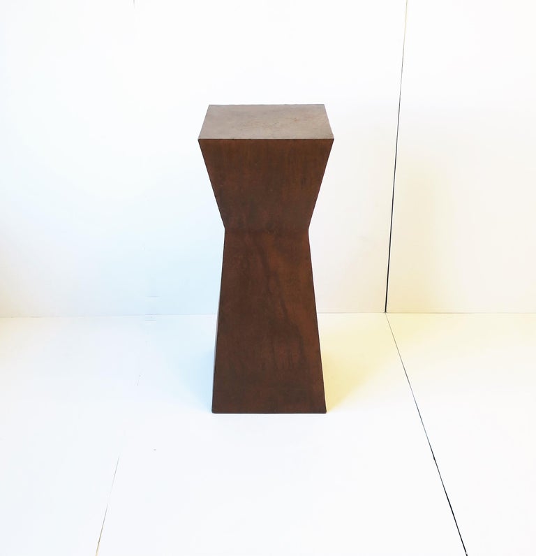 Industrial Metal Column Pedestal Pillar Stand at 1stDibs