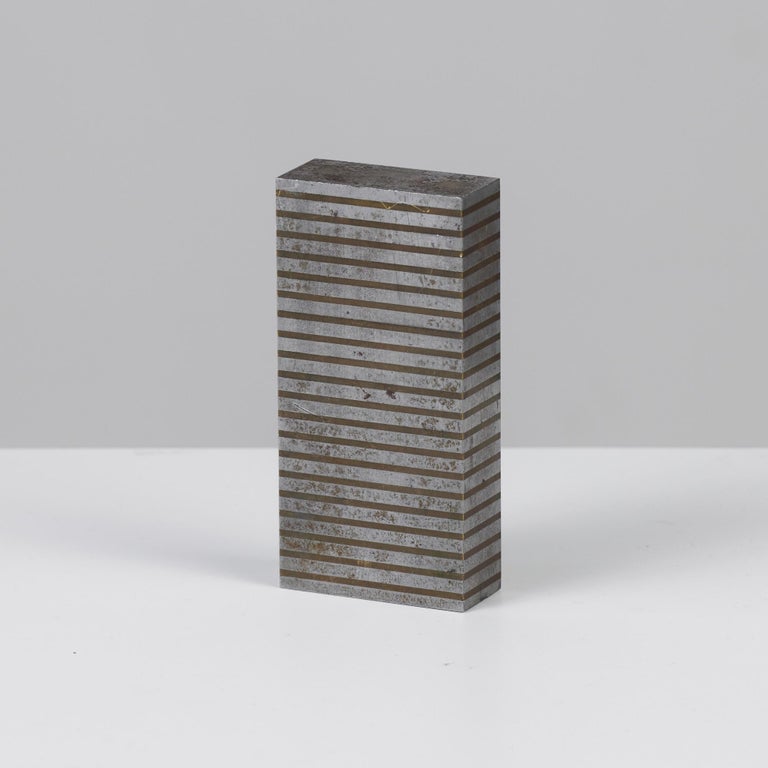 Industrial Metal Machine Block at 1stDibs