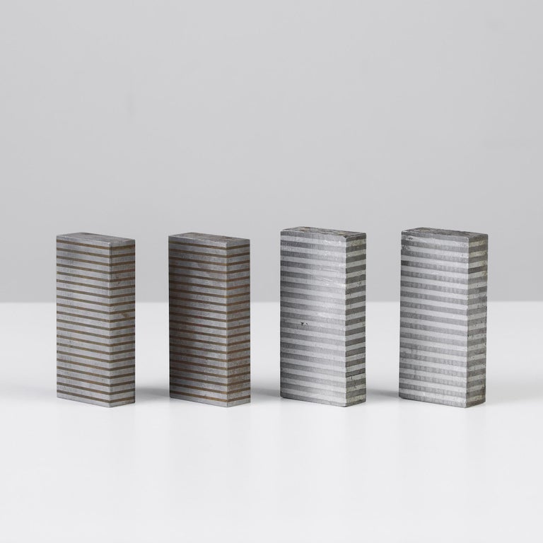 Industrial Metal Machine Block at 1stDibs