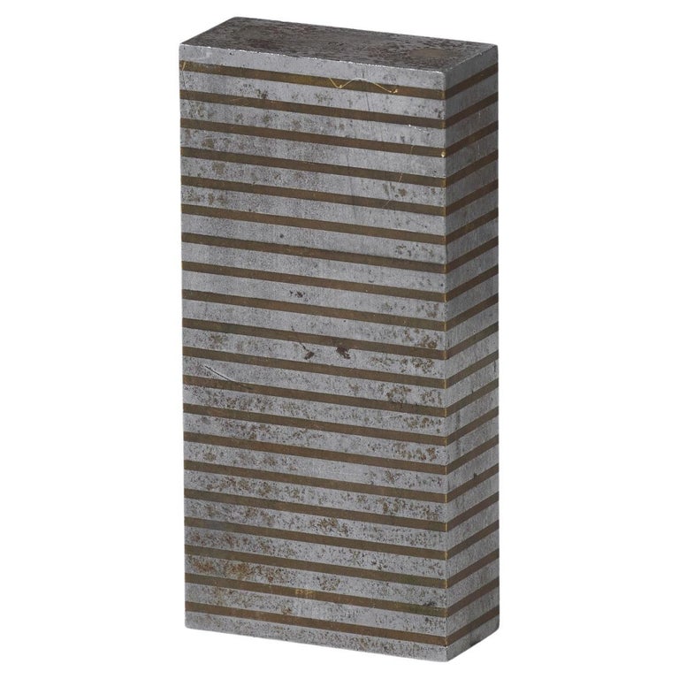 Industrial Metal Machine Block at 1stDibs