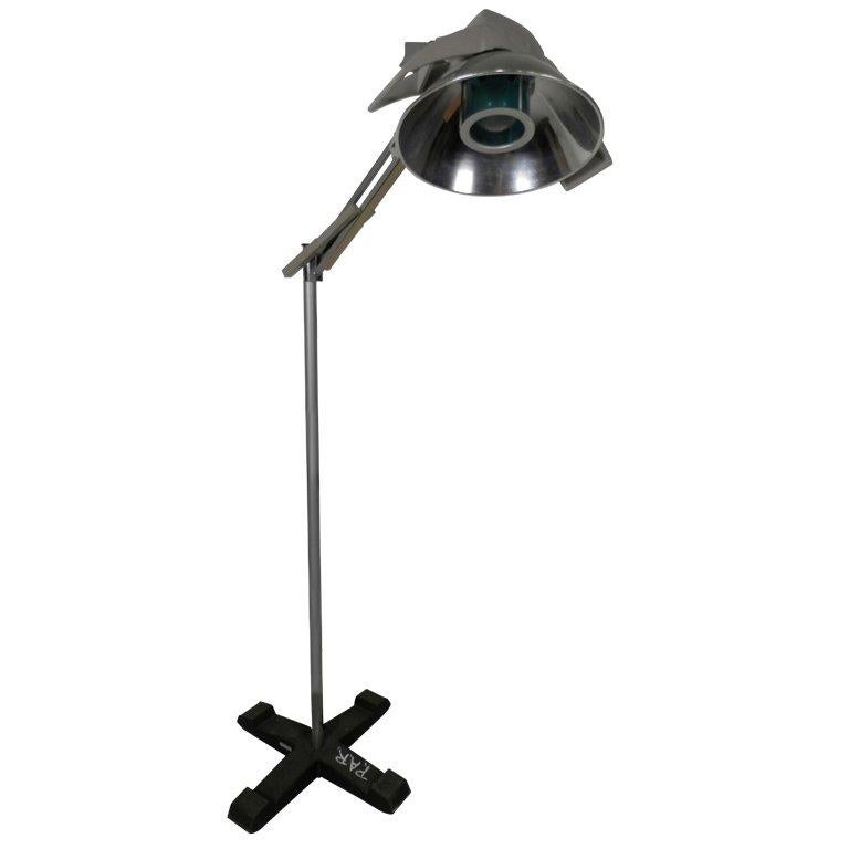 Industrial Metal Medical Lamp For Sale at 1stDibs