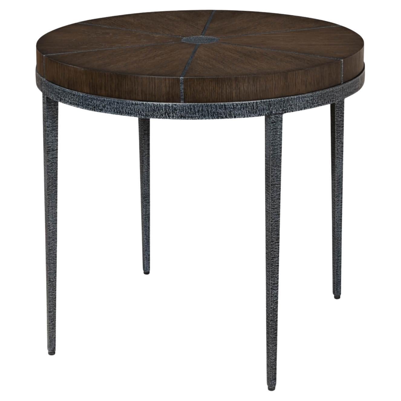 Round Rail Road Spike Table For Sale at 1stDibs