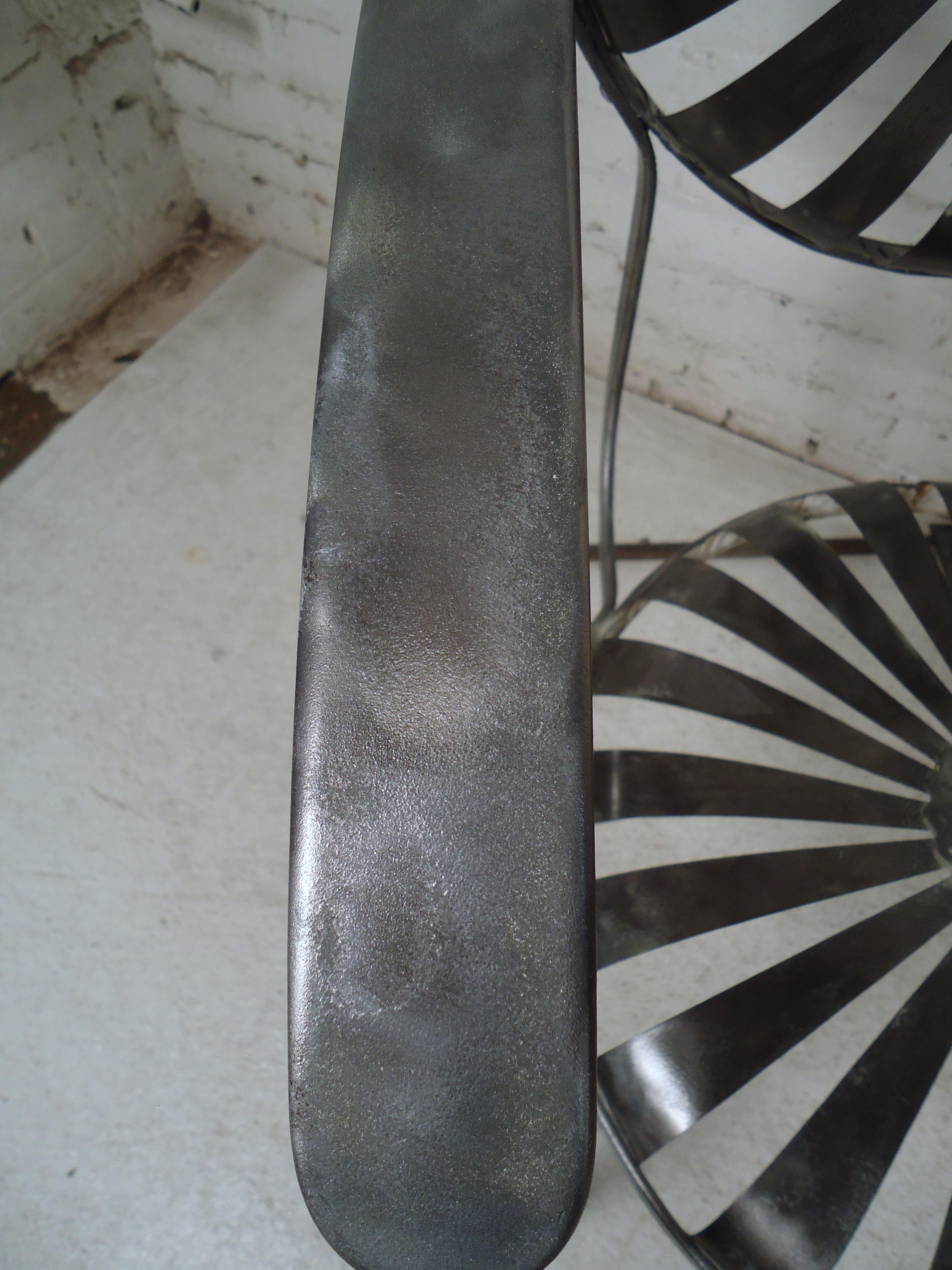 Industrial Metal Spring Chairs at 1stDibs | industrial metal chairs