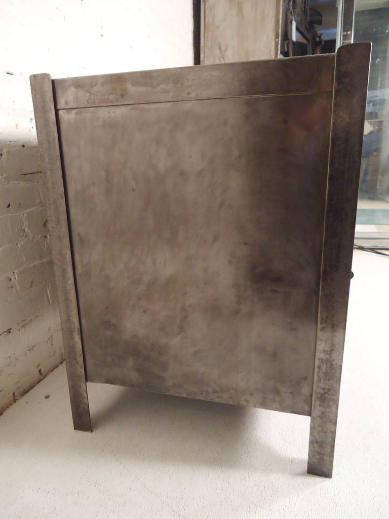 Industrial Metal Workstation For Sale at 1stDibs