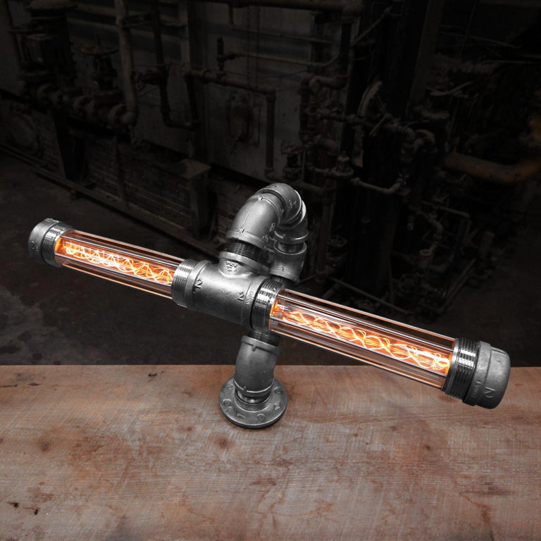 Modern Industrial Table Lamp - Industrial Light - Industrial Decor For ...