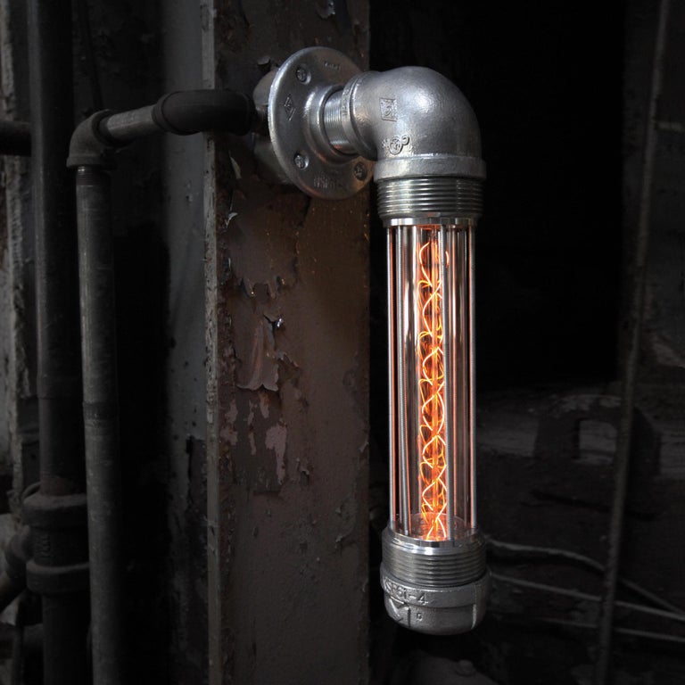 Modern Industrial Wall Sconce - Industrial Light - Industrial Decor For ...