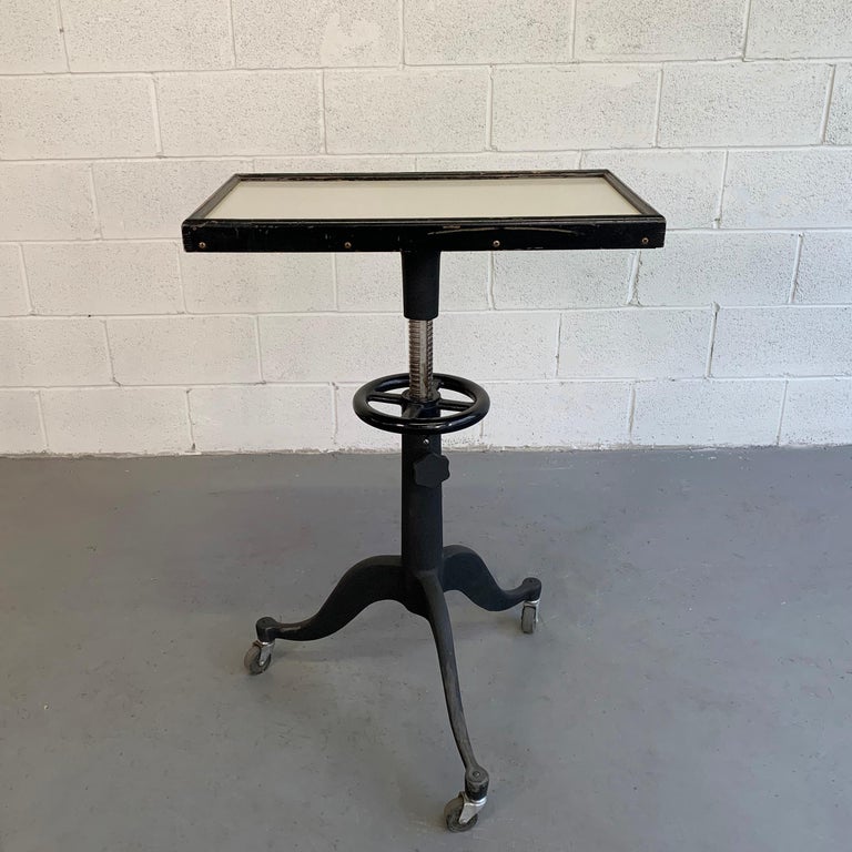 Industrial Optometry Examination Pedestal Table by Bausch and Lomb at ...