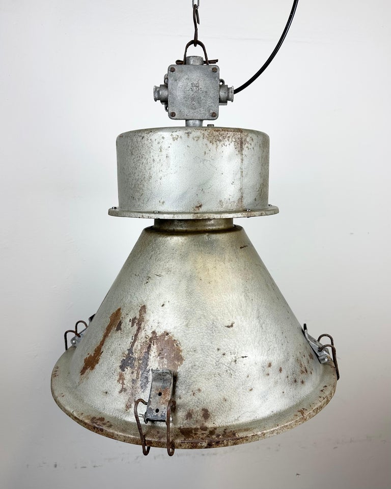 Industrial Polish Factory Pendant Lamp from Predom Mesko, 1970s For ...