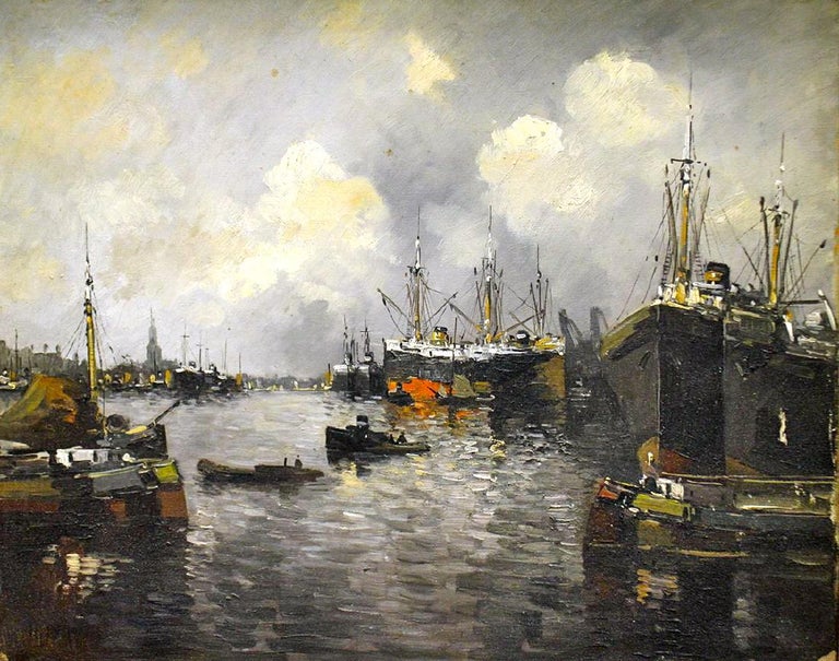 Industrial Port of Rotterdam at 1stDibs