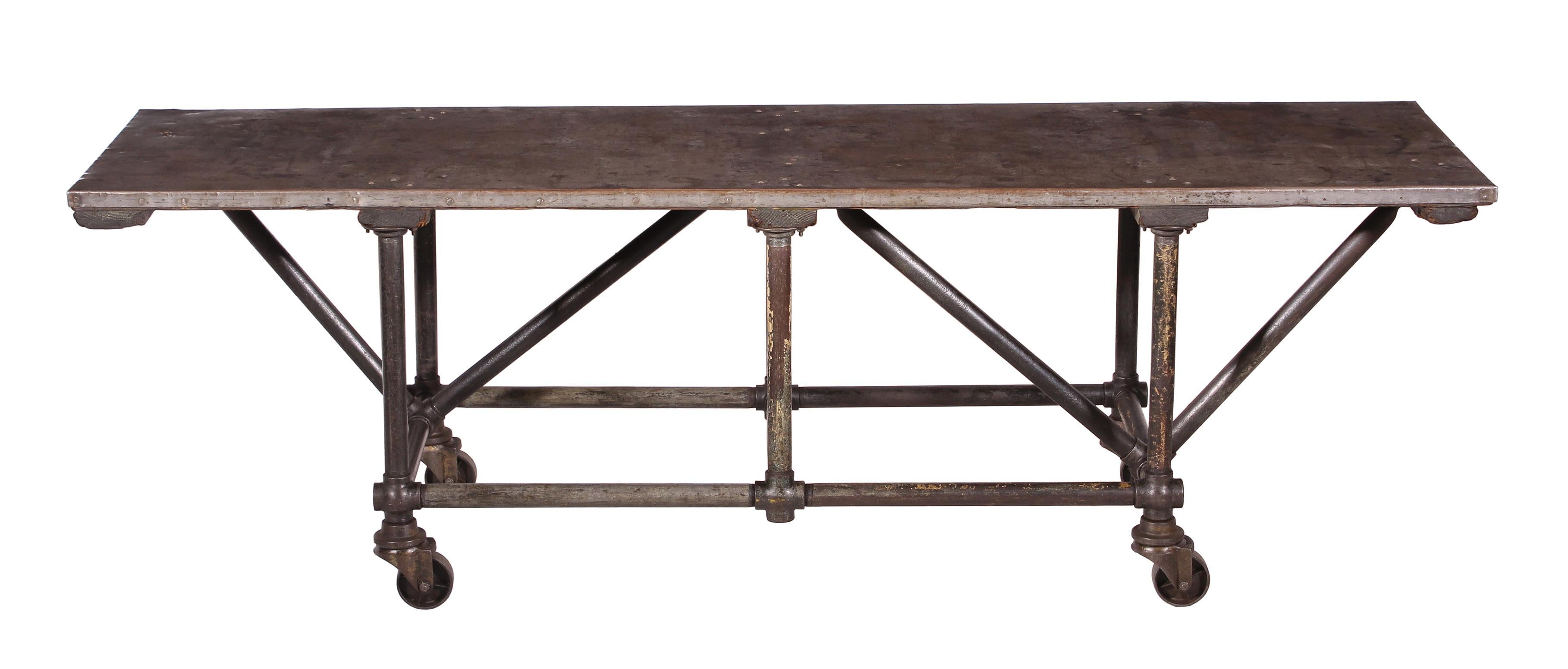 Industrial Rolling Cart at 1stDibs