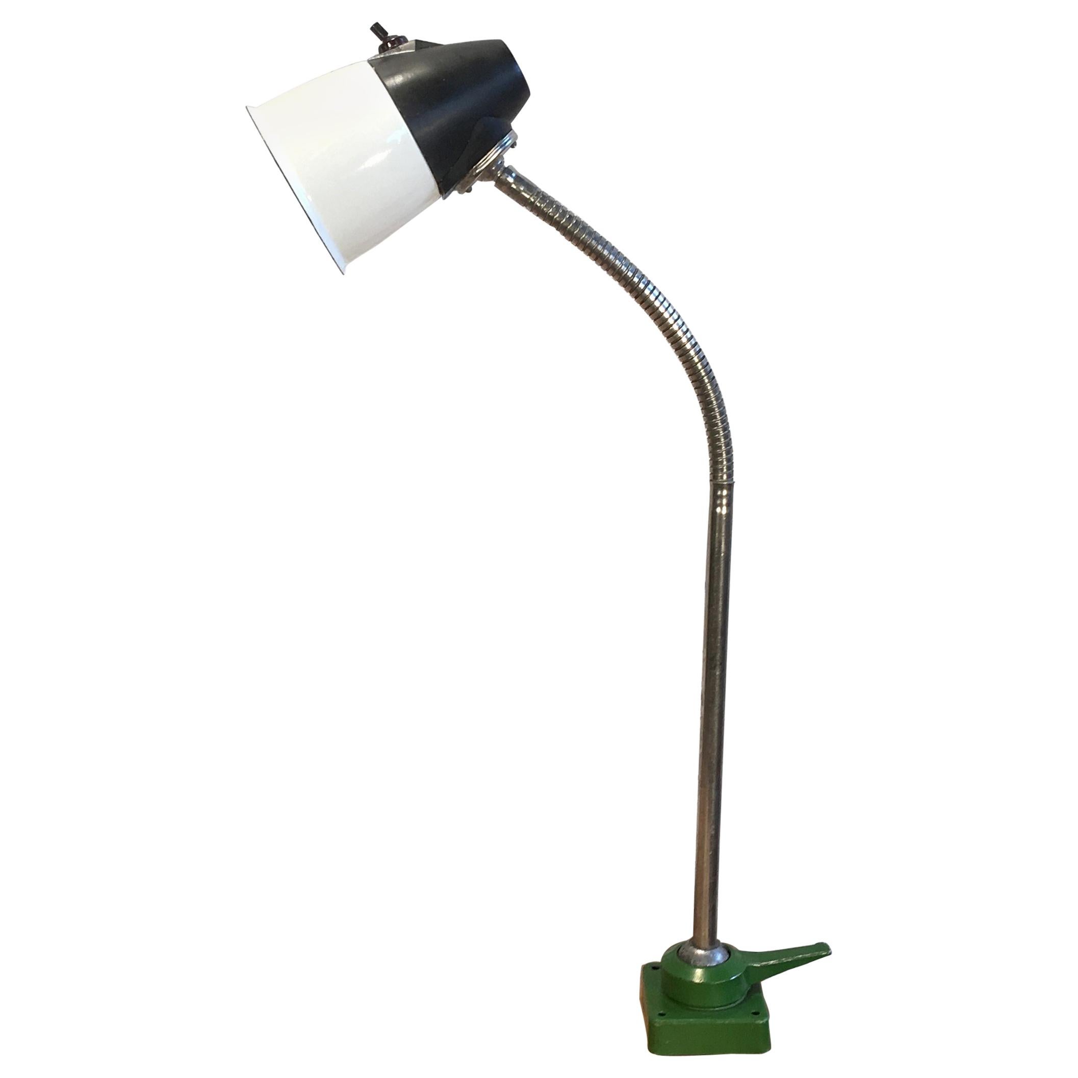 Industrial Russian Work Table Lamp, 1960s at 1stDibs