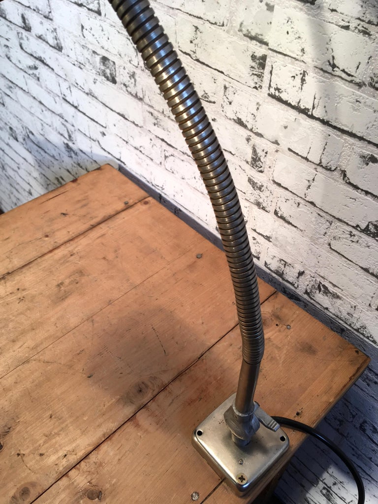 Industrial Russian Work Table Lamp, 1960s at 1stDibs