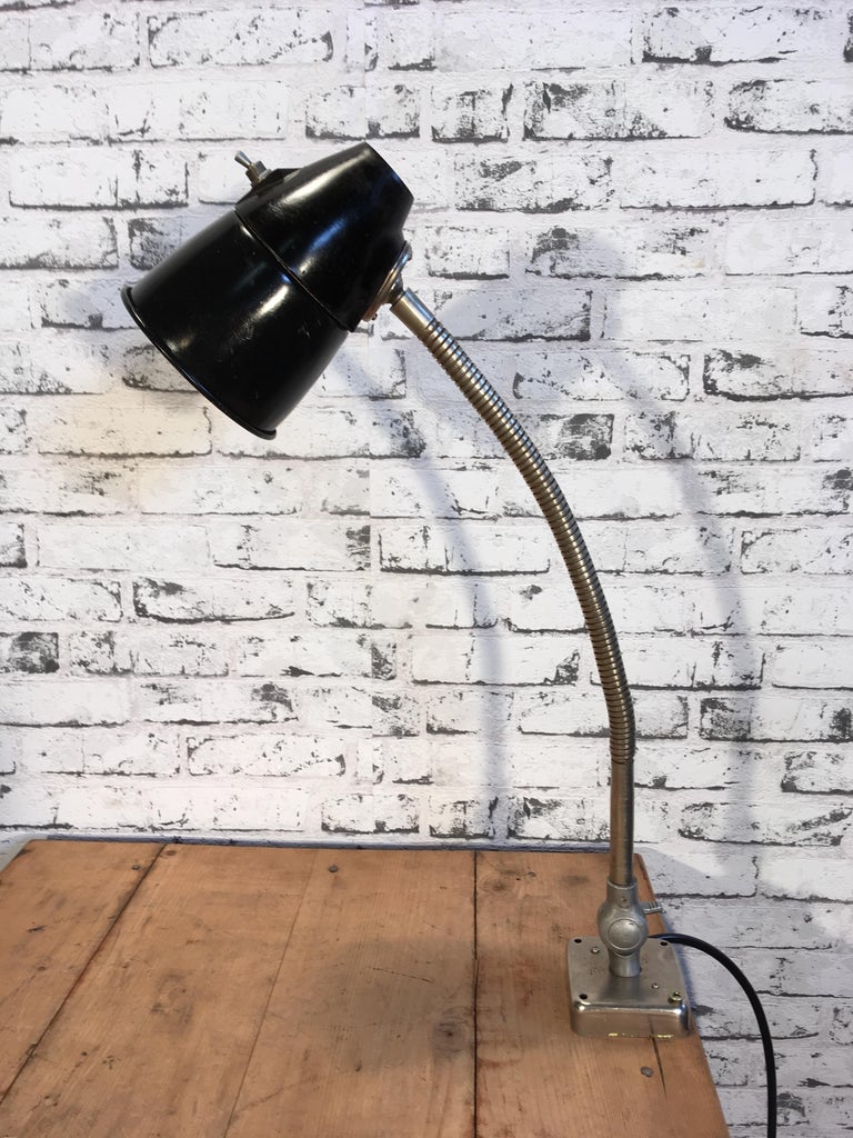 Industrial Russian Work Table Lamp, 1960s at 1stDibs
