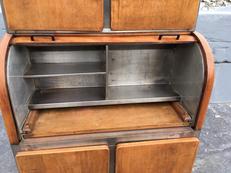 Industrial Secretary Cabinet Art Deco Kitchen For Sale at 1stDibs ...
