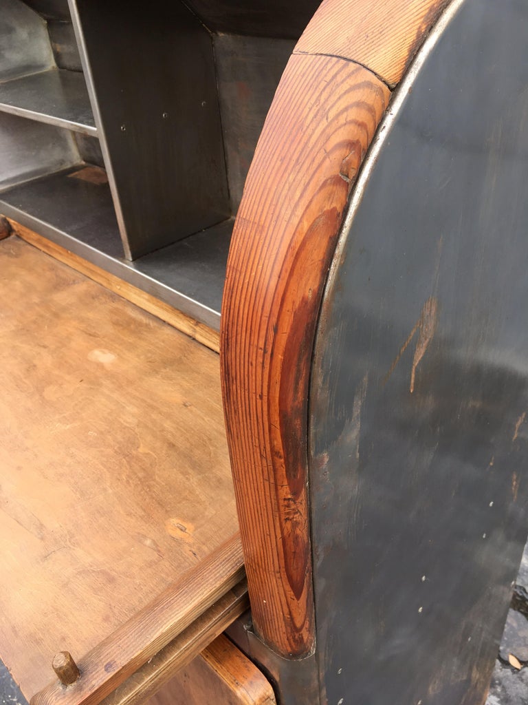Industrial Secretary Cabinet Art Deco Kitchen For Sale at 1stDibs ...