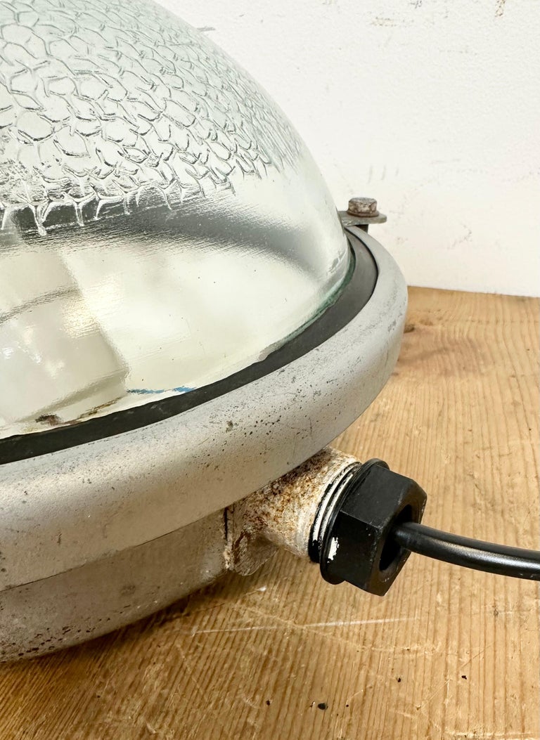 Industrial Soviet Wall or Ceiling Light, 1970s For Sale at 1stDibs