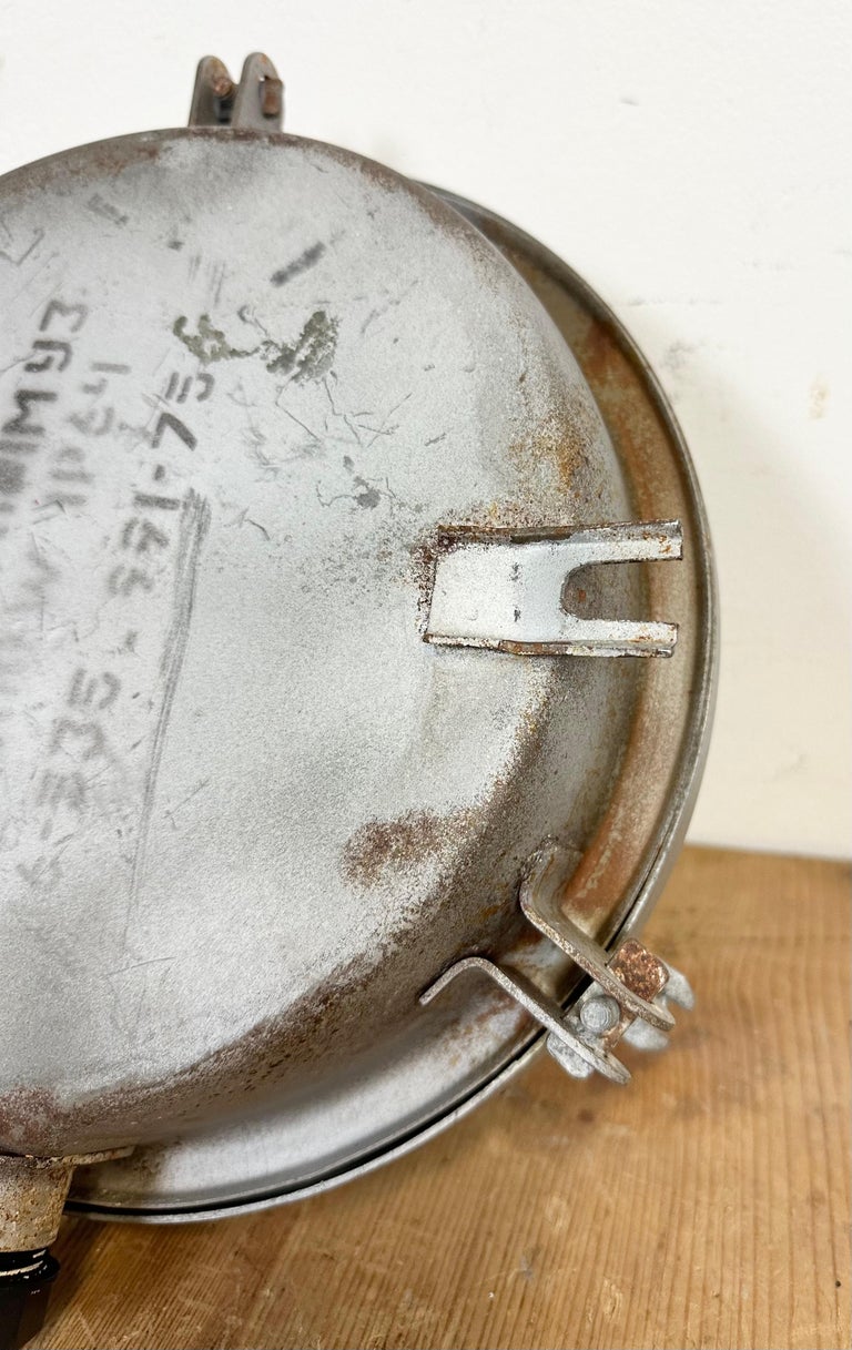Industrial Soviet Wall or Ceiling Light, 1970s For Sale at 1stDibs