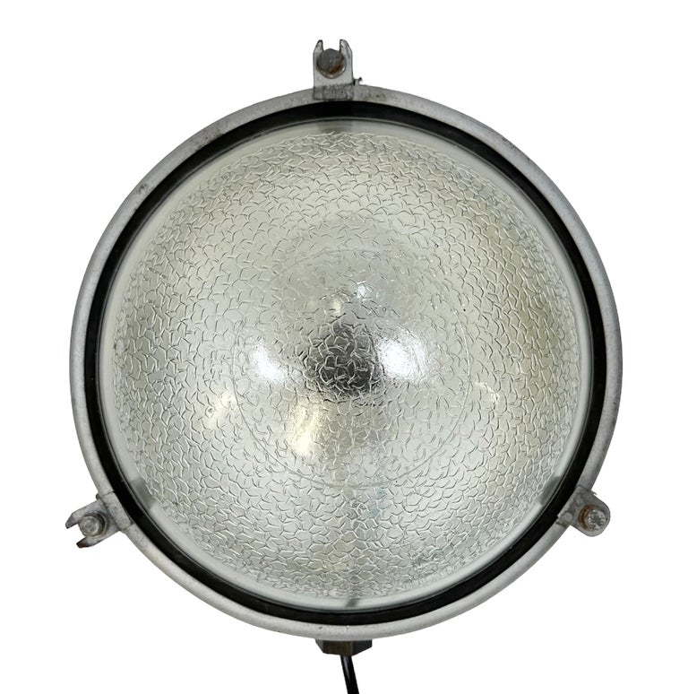 Industrial Soviet Wall or Ceiling Light, 1970s For Sale at 1stDibs
