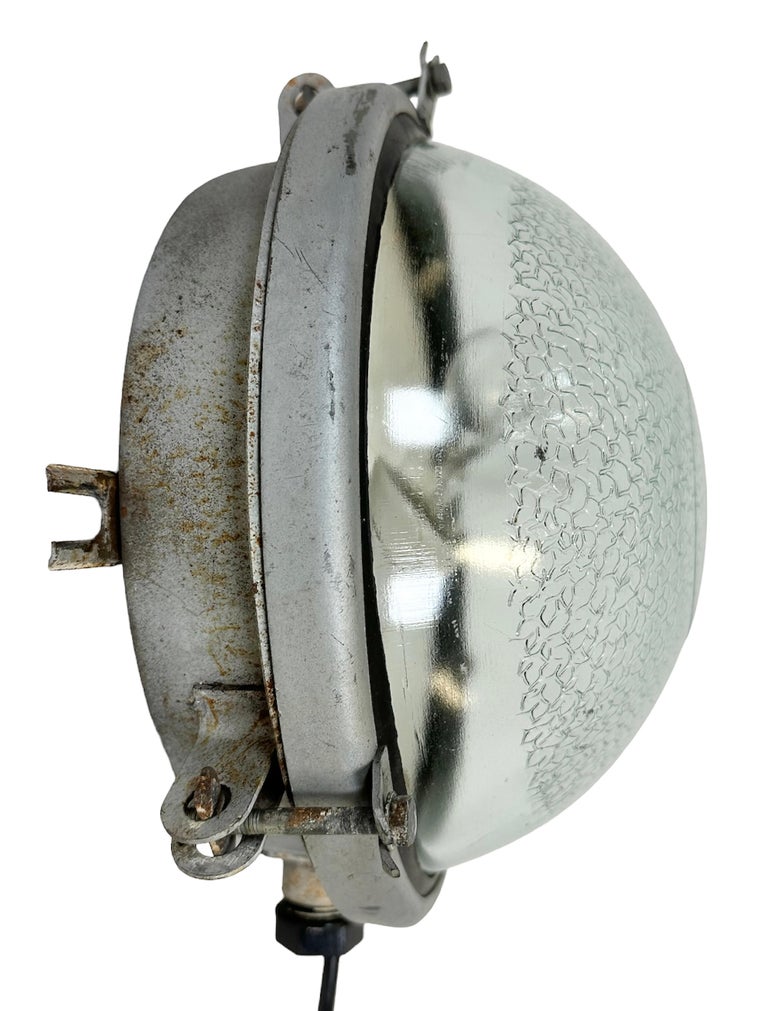 Industrial Soviet Wall or Ceiling Light, 1970s For Sale at 1stDibs