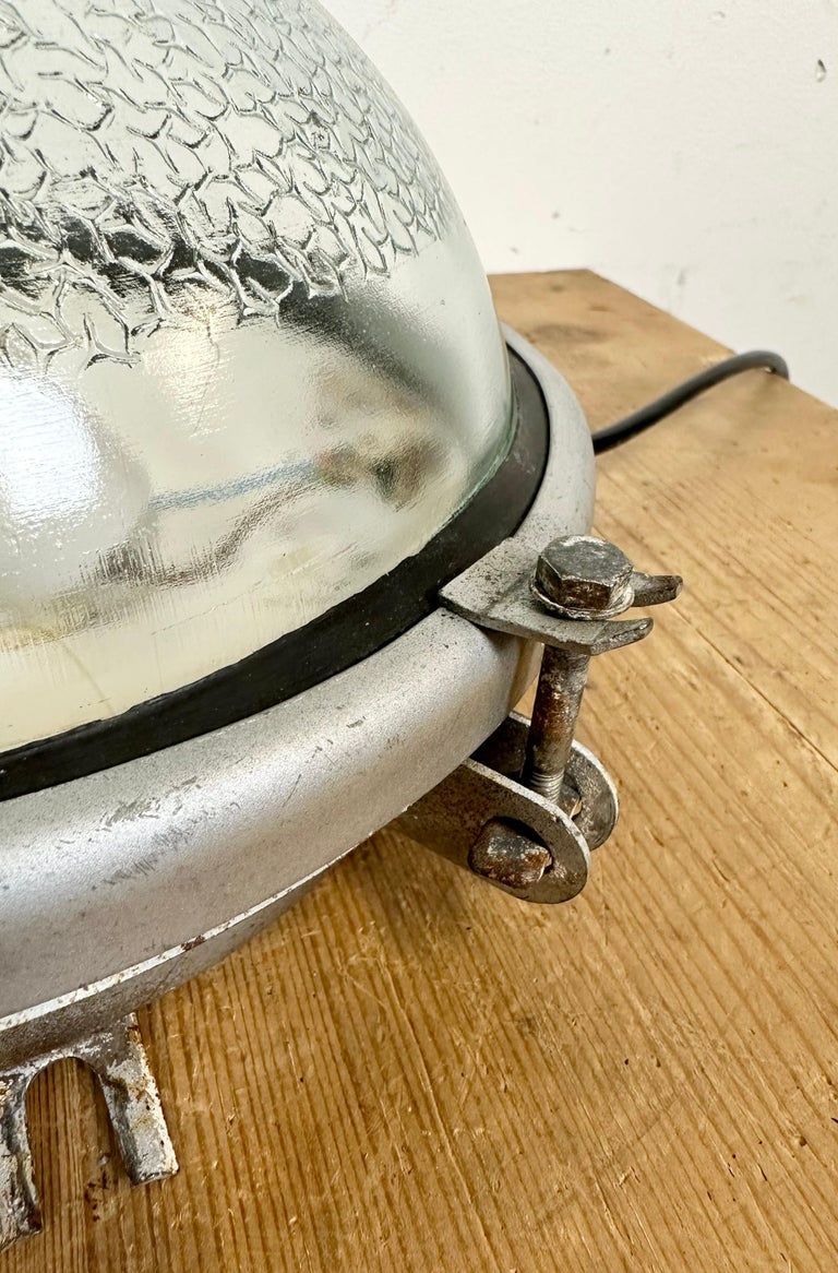 Industrial Soviet Wall or Ceiling Light, 1970s For Sale at 1stDibs