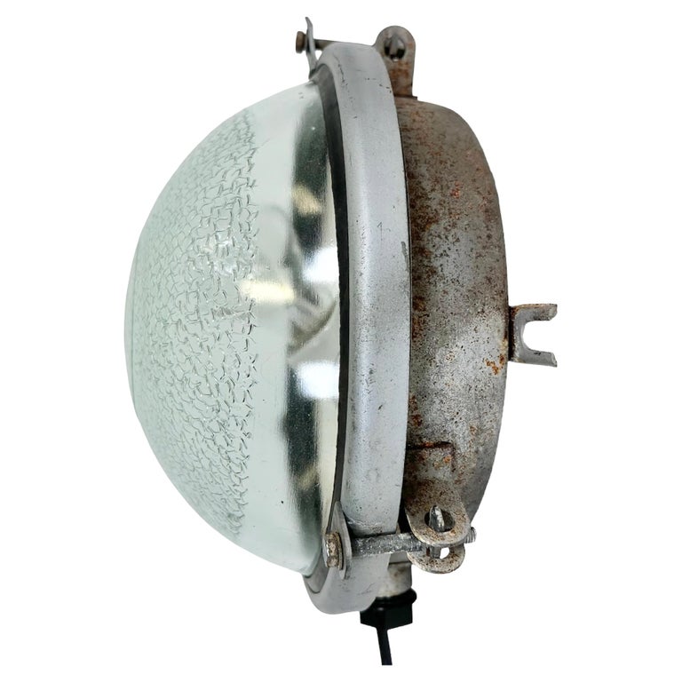 Industrial Soviet Wall or Ceiling Light, 1970s For Sale at 1stDibs
