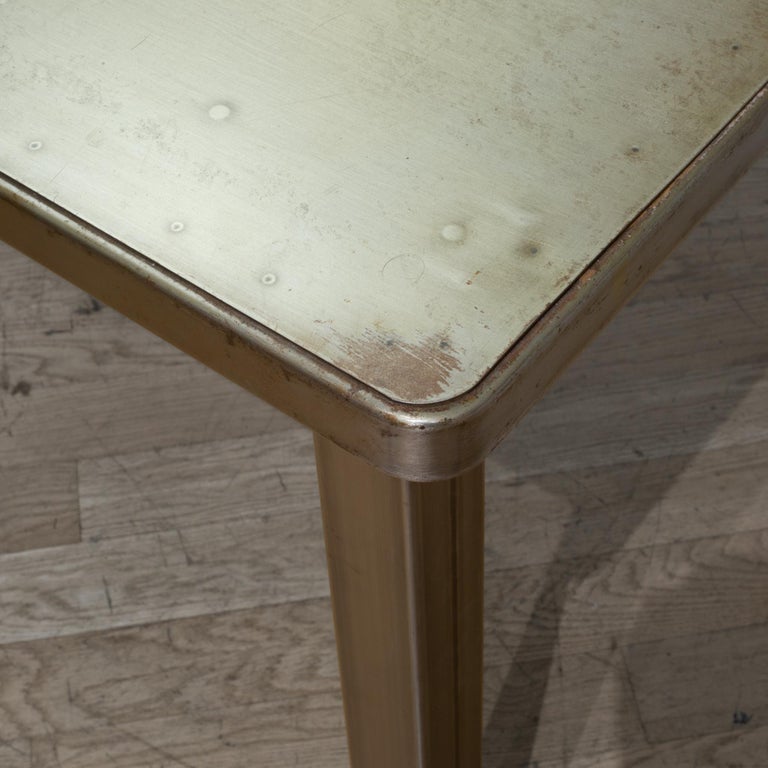 Industrial Steel Desk/Table, circa 1986 For Sale at 1stDibs