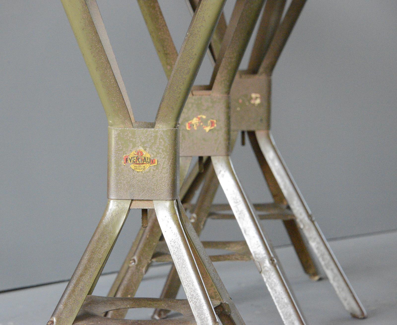 Industrial Stools By Evertaut Circa 1940s For Sale at 1stDibs
