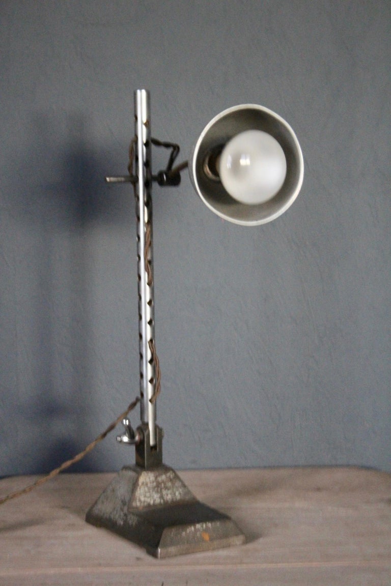 Industrial table lamp For Sale at 1stDibs