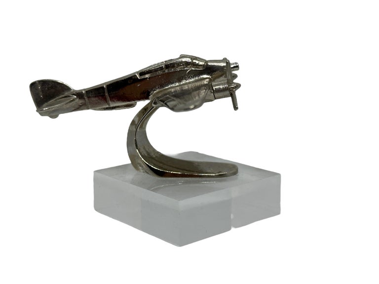 Industrial Vintage Metal Aircraft Plane Model Desk Item Statue, circa ...