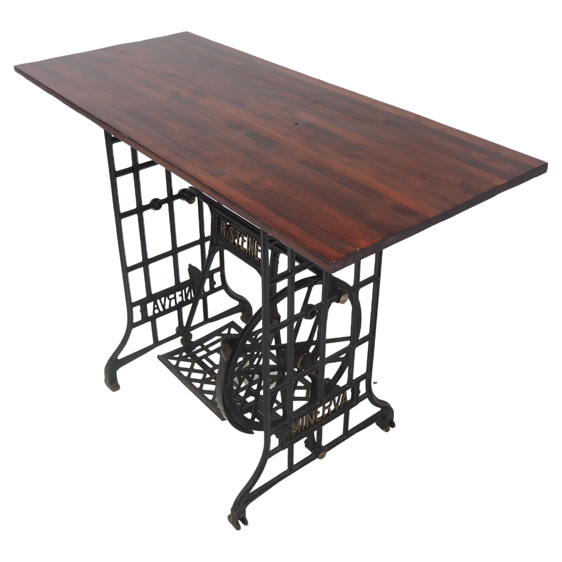 Vintage Industrial, Pair Side Tables at 1stDibs