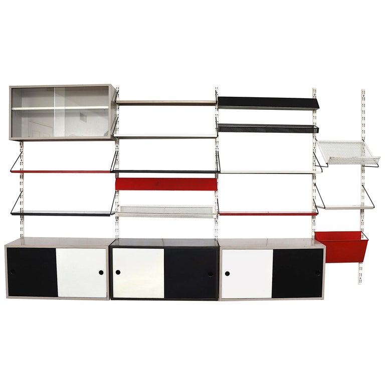 Industrial Wall Unit at 1stDibs