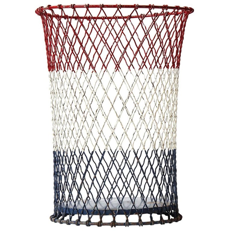 Decorative Wire Trash Can