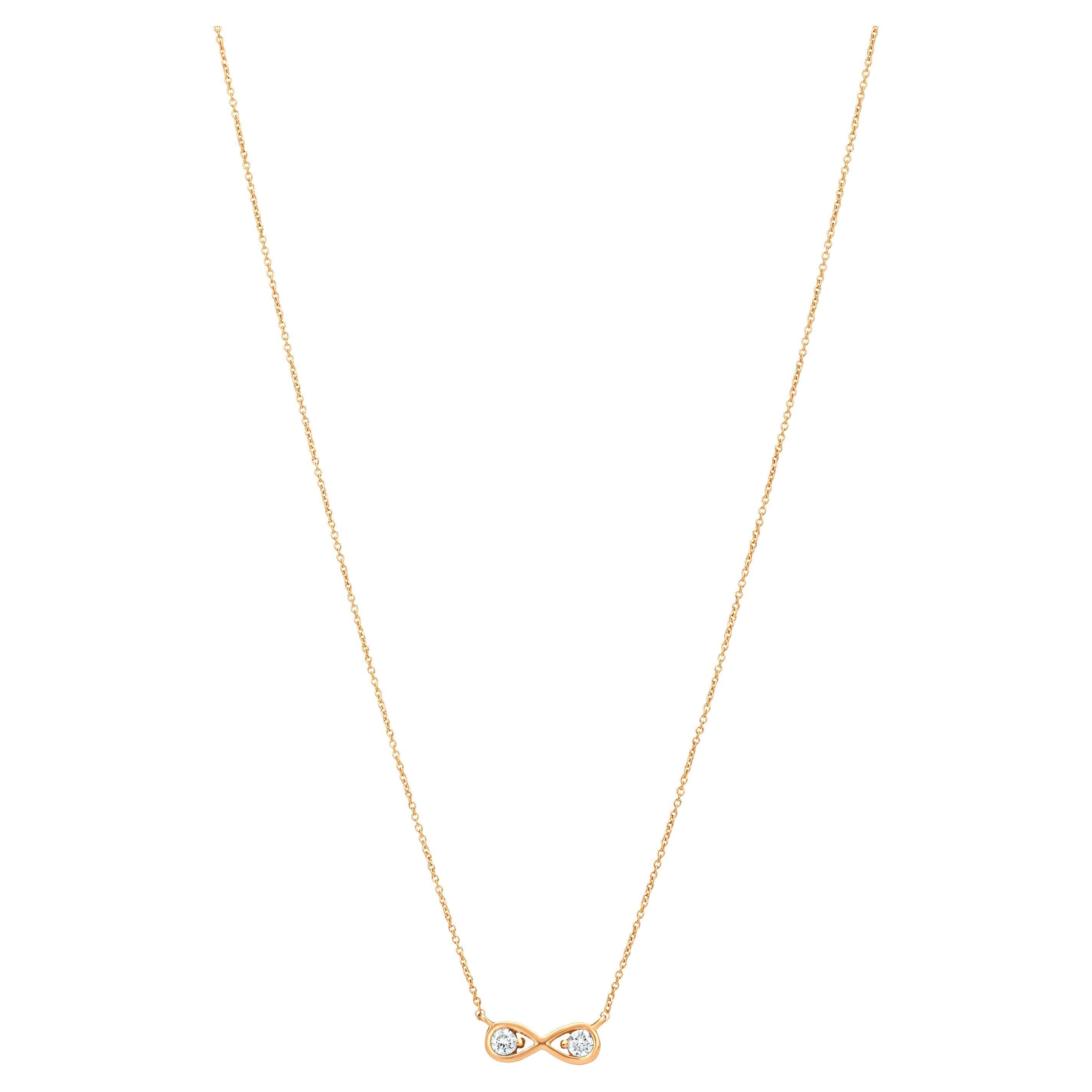 Luxle Cluster Diamond Pendant Necklace in 18K Yellow Gold For Sale at ...