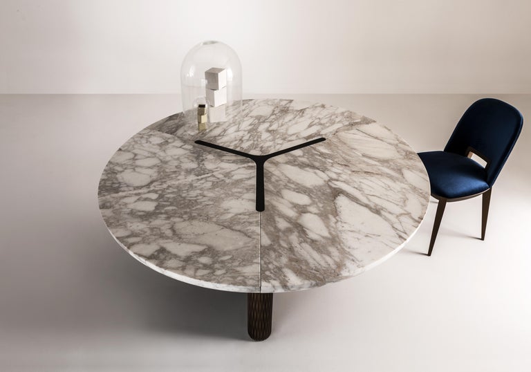 Infinity Round Dining Table by Laura Meroni For Sale at 1stDibs